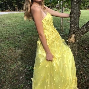 Dresses | Yellow Prom Dress | Poshmark
